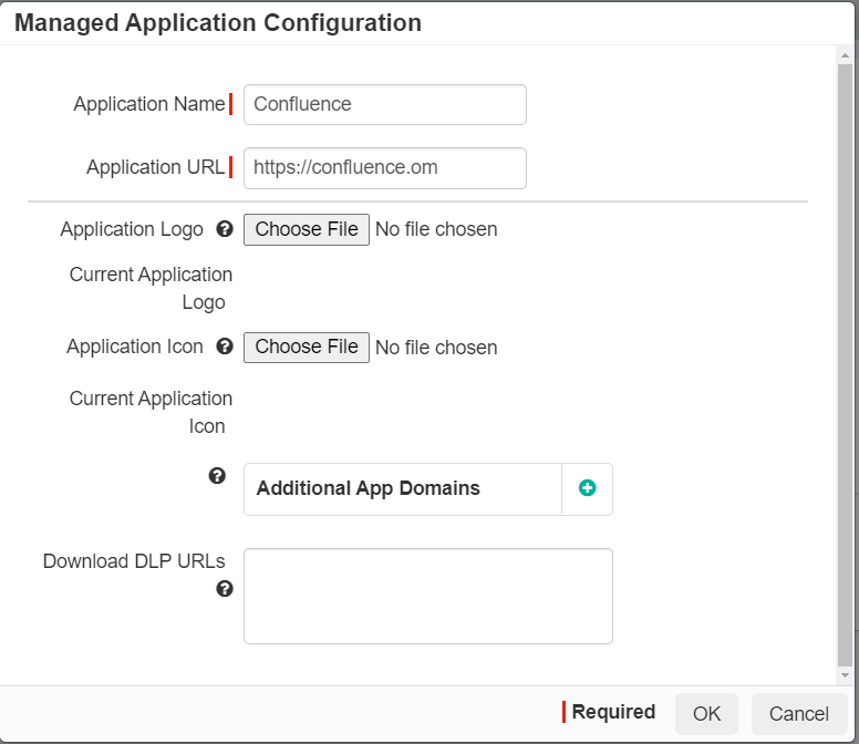 Adding a custom licensed application to Forcepoint Data Security Cloud | SSE